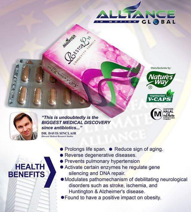 Restor Lyf Longevity Formula (30 Capsules) – ROMAC