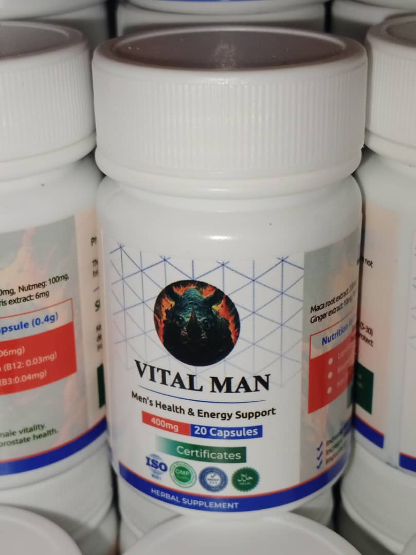 Vital man Capsules for men’s health & energy support – ROMAC