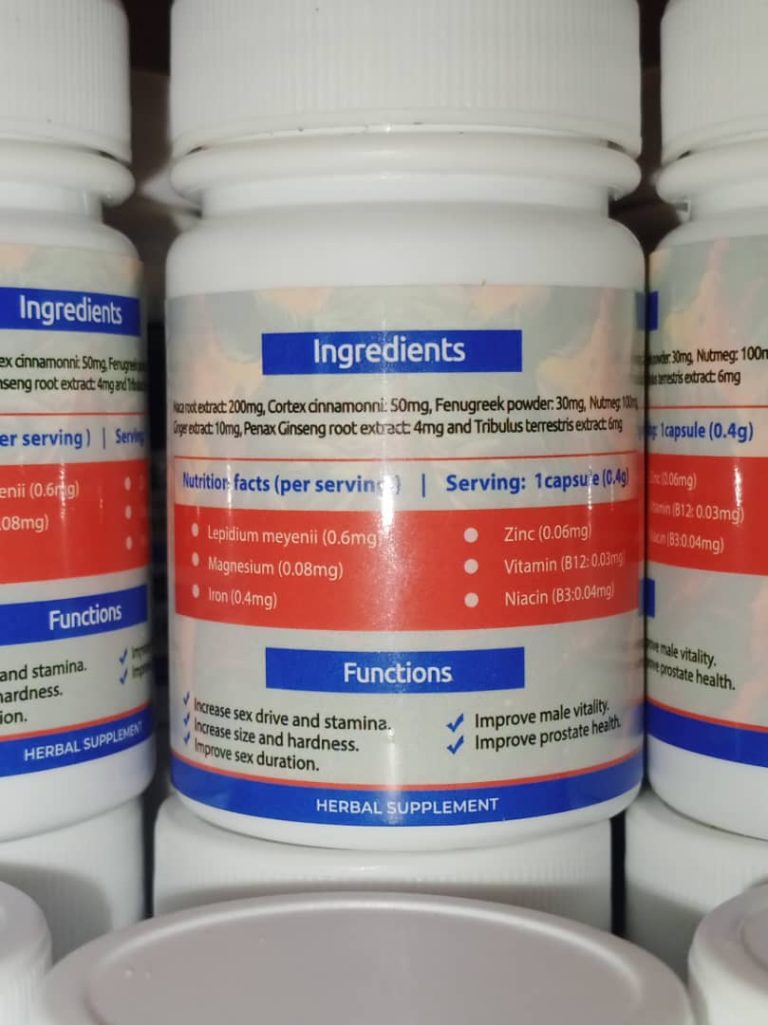 Vital man Capsules for men’s health & energy support – ROMAC